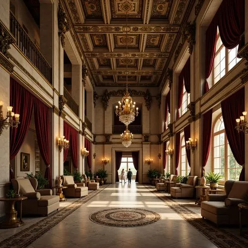 Dining Hall Commercial Space design ideas | PromeAI