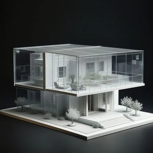 Glass Model with Black Background | Consistency Model of PromeAI