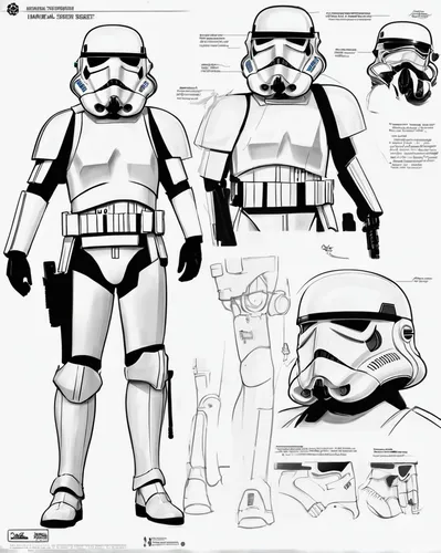 stormtrooper drawing template