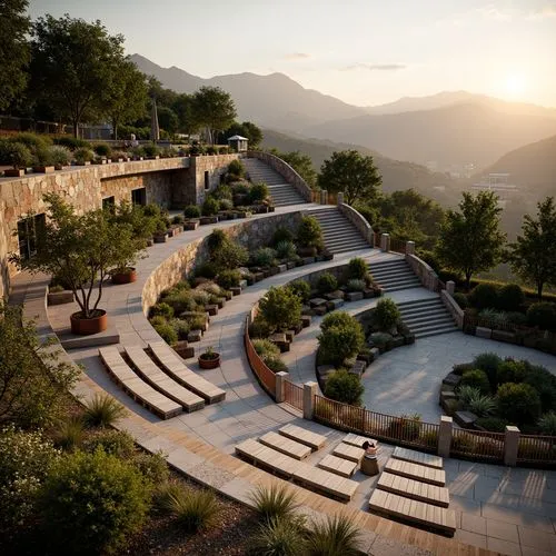 Amphitheater Sustainable Architecture Design Ideas