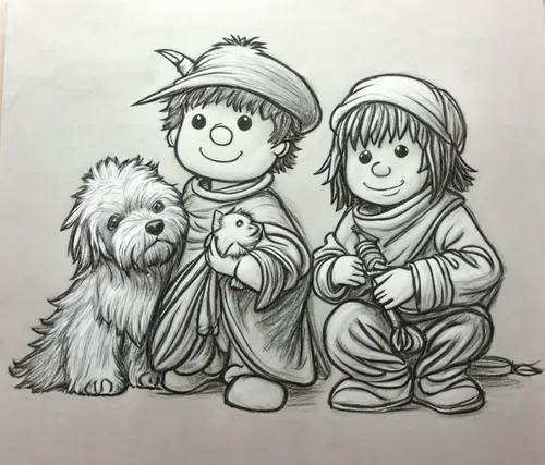 monchhichi coloring sheet