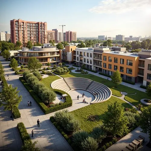 Amphitheater Sustainable Architecture Design Ideas