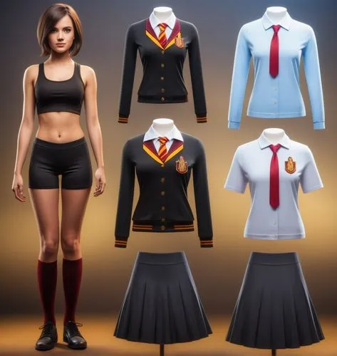 Trending 1000 of the best school uniform Images | AI school uniform ...
