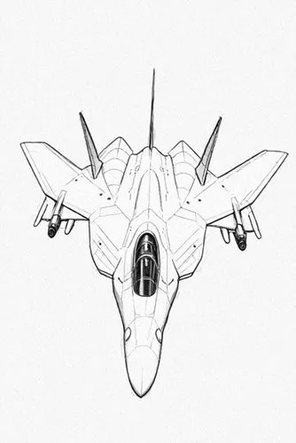 f 22 coloring page