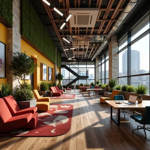 Scandinavian Style Office Building Design Ideas