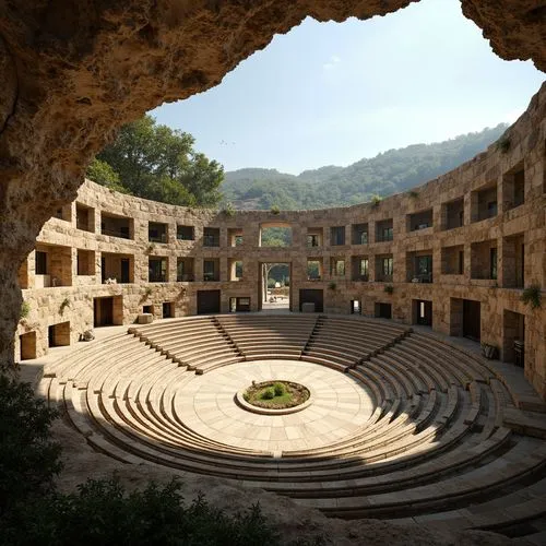 Amphitheater Sustainable Architecture Design Ideas