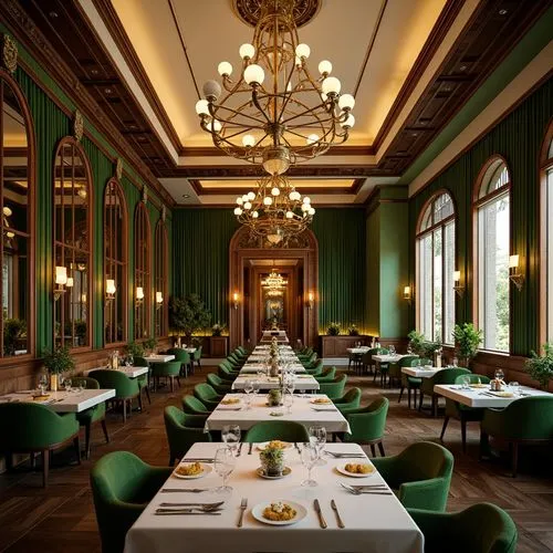 Dining Hall Commercial Space design ideas | PromeAI