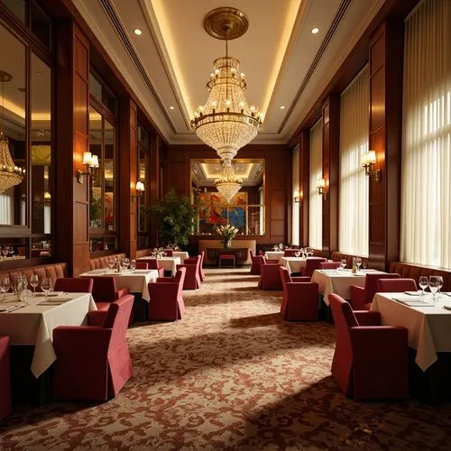 Dining Hall Commercial Space design ideas | PromeAI