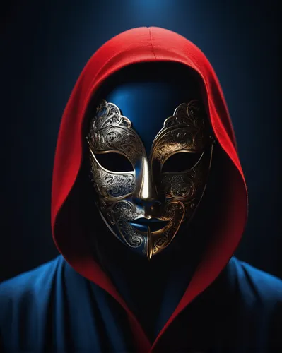 masked man render