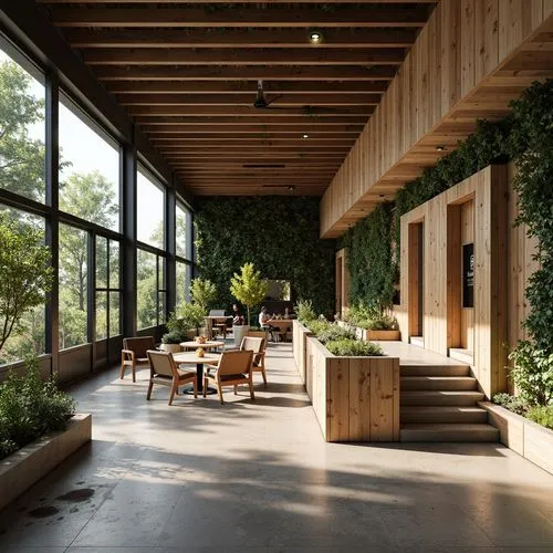 Coffee Shop Commercial Architecture design ideas | PromeAI