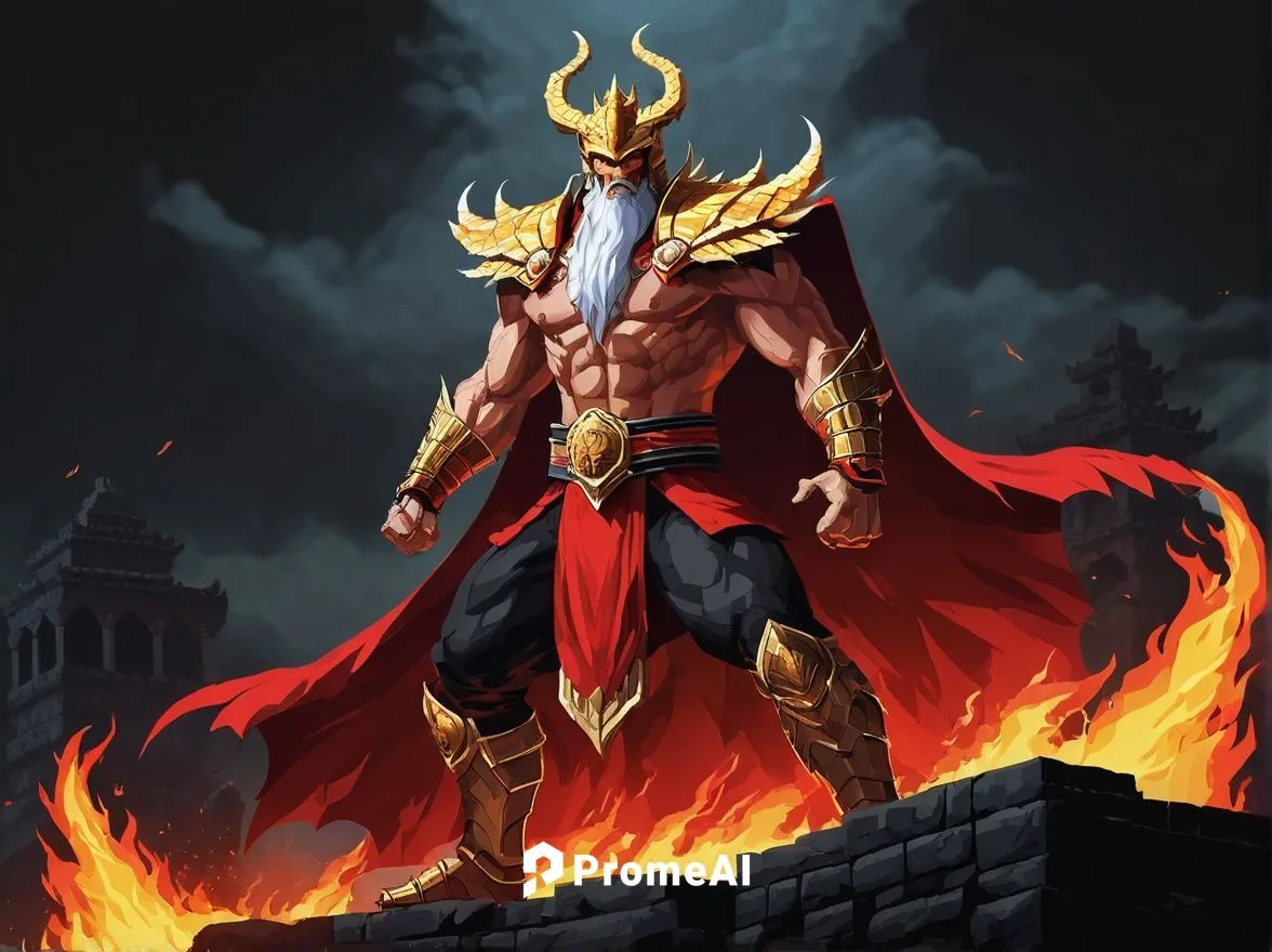 AI Image Generator of Unique-Pixel-Pixel 01 Mortal Kombat Dragon King ...