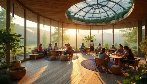 Community Center Residential Architecture design ideas | PromeAI