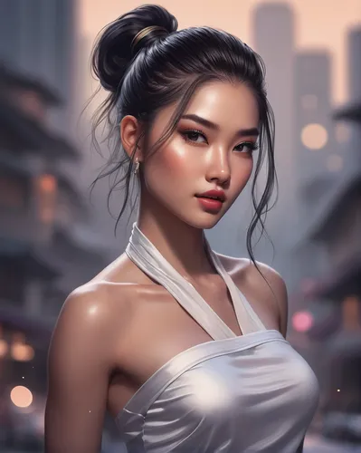 Trending 4000 of the best asian woman AI-generated Images | PromeAI