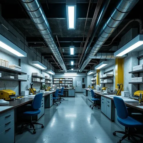 Laboratory Green Architecture Style Building Design Ideas