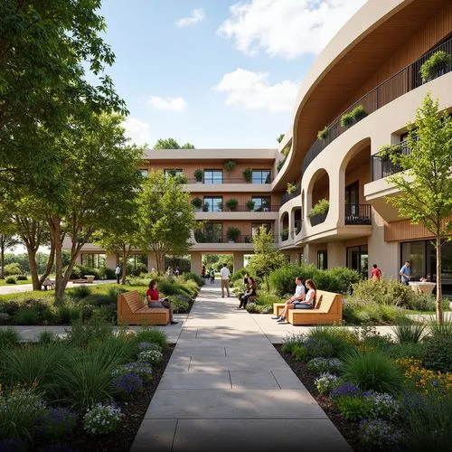 Community Center Residential Architecture design ideas | PromeAI