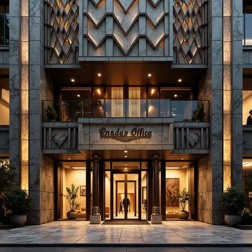 Gothic Style Office Buildings Design Ideas