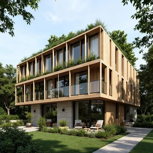 Community Center Residential Architecture design ideas | PromeAI