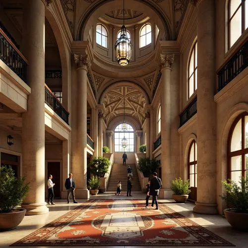 Metro Station Renaissance Style Building Design Ideas