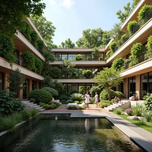 Metabolism Style Swimming Pool Building Design Ideas