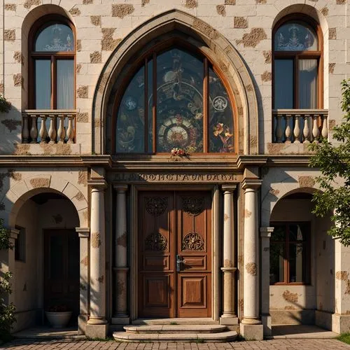 Monastery Transitional Architecture Design Ideas