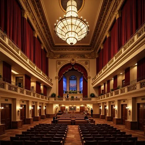 Classicism Style Music Venue Architecture Design Ideas