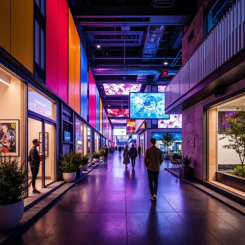 Minimalism Style Exhibition Center Architecture Design Ideas