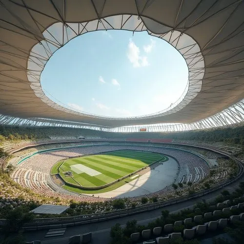 Football Stadium Experimental Architecture Design Ideas