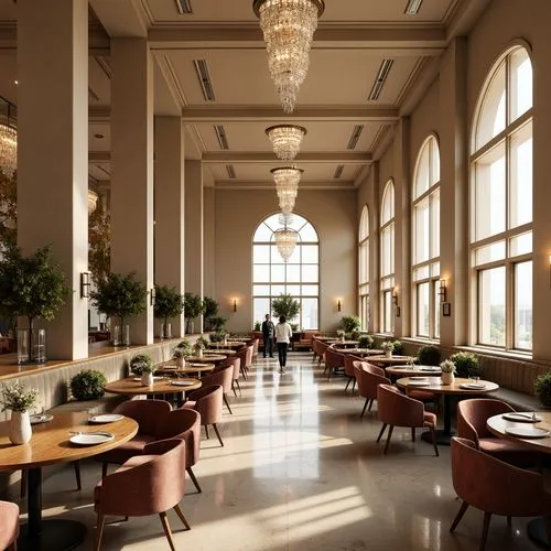 Blobitecture Style Dining Hall Architecture Design Ideas