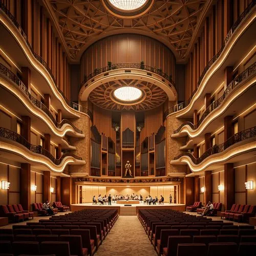 Auditorium Fusion Architecture Design Ideas