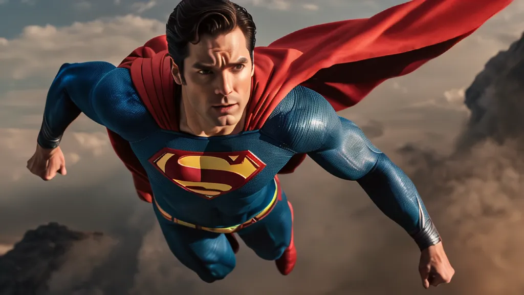 Text to Video of superman flying Design Idea AI Video Generated by ting ...